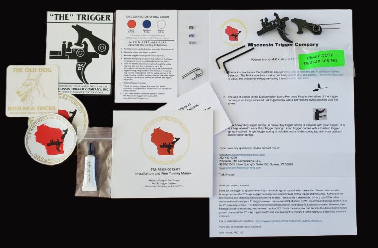 Wisconsin Trigger Company M-K II A2 Trigger - Precision Rifle Components