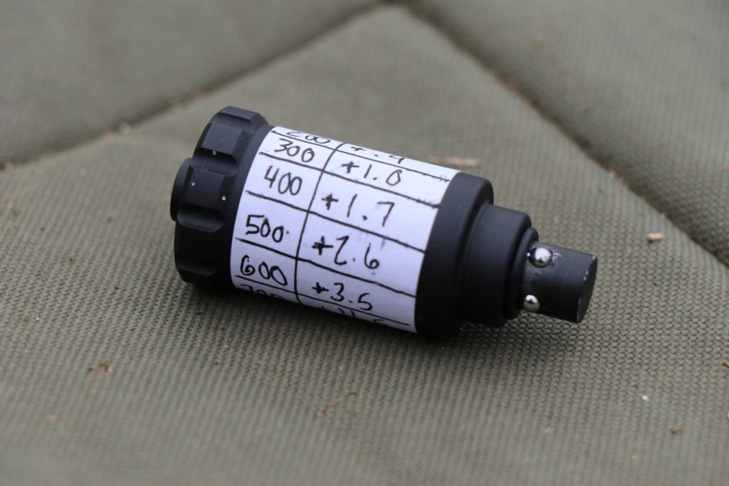 DOPE Roller | Dope Card Alternative | Precision Rifle Components